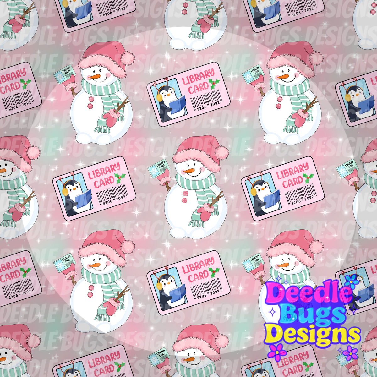 Library Card – Deedle Bugs Designs