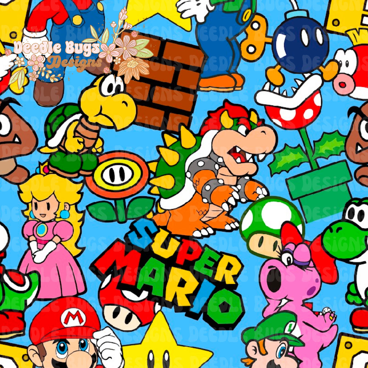 Mario – Deedle Bugs Designs